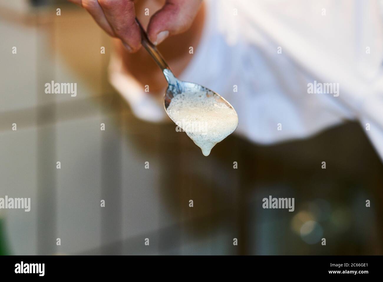 Test spoon hi-res stock photography and images - Alamy