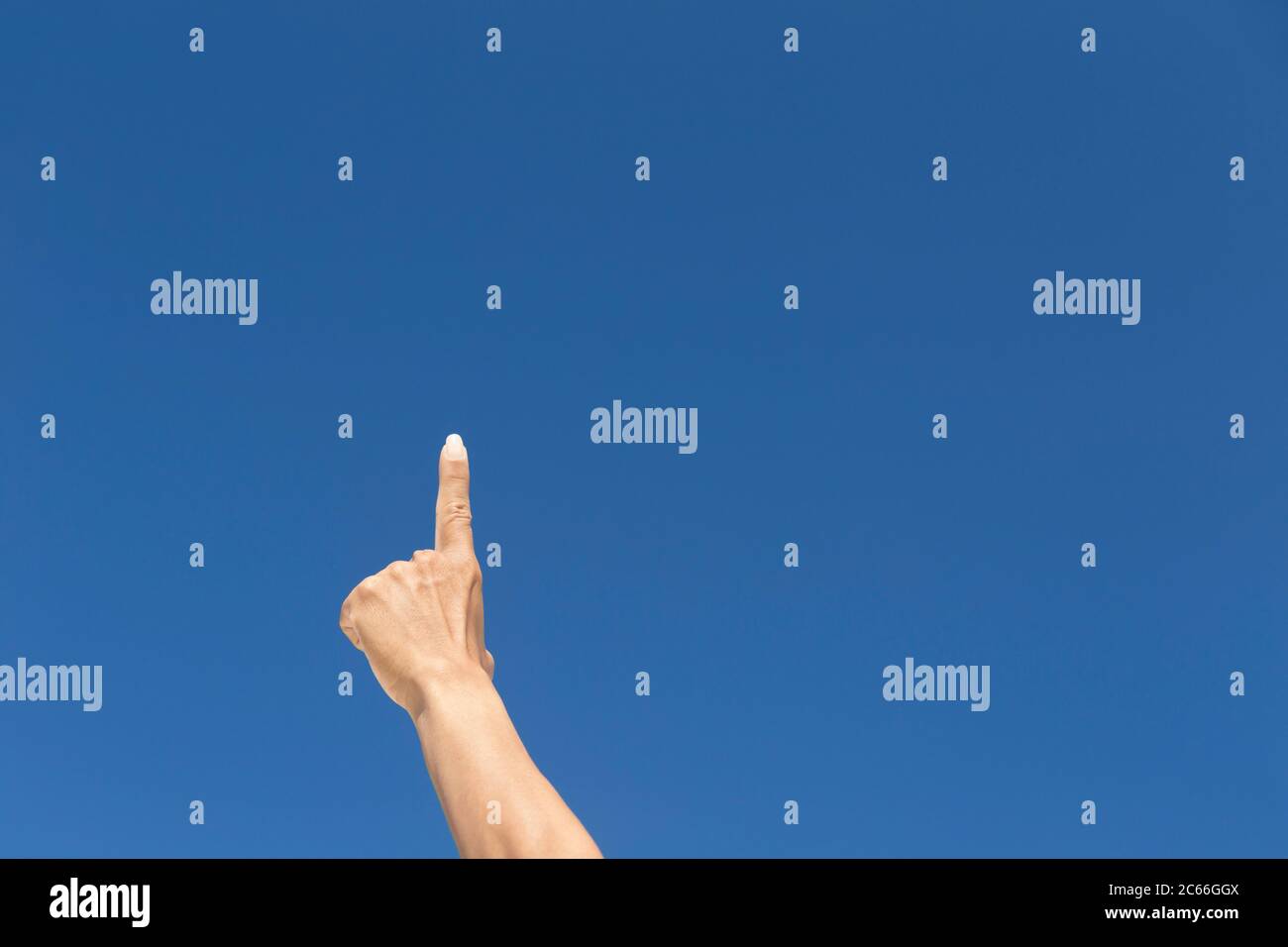 Raised to the sky hi-res stock photography and images - Alamy