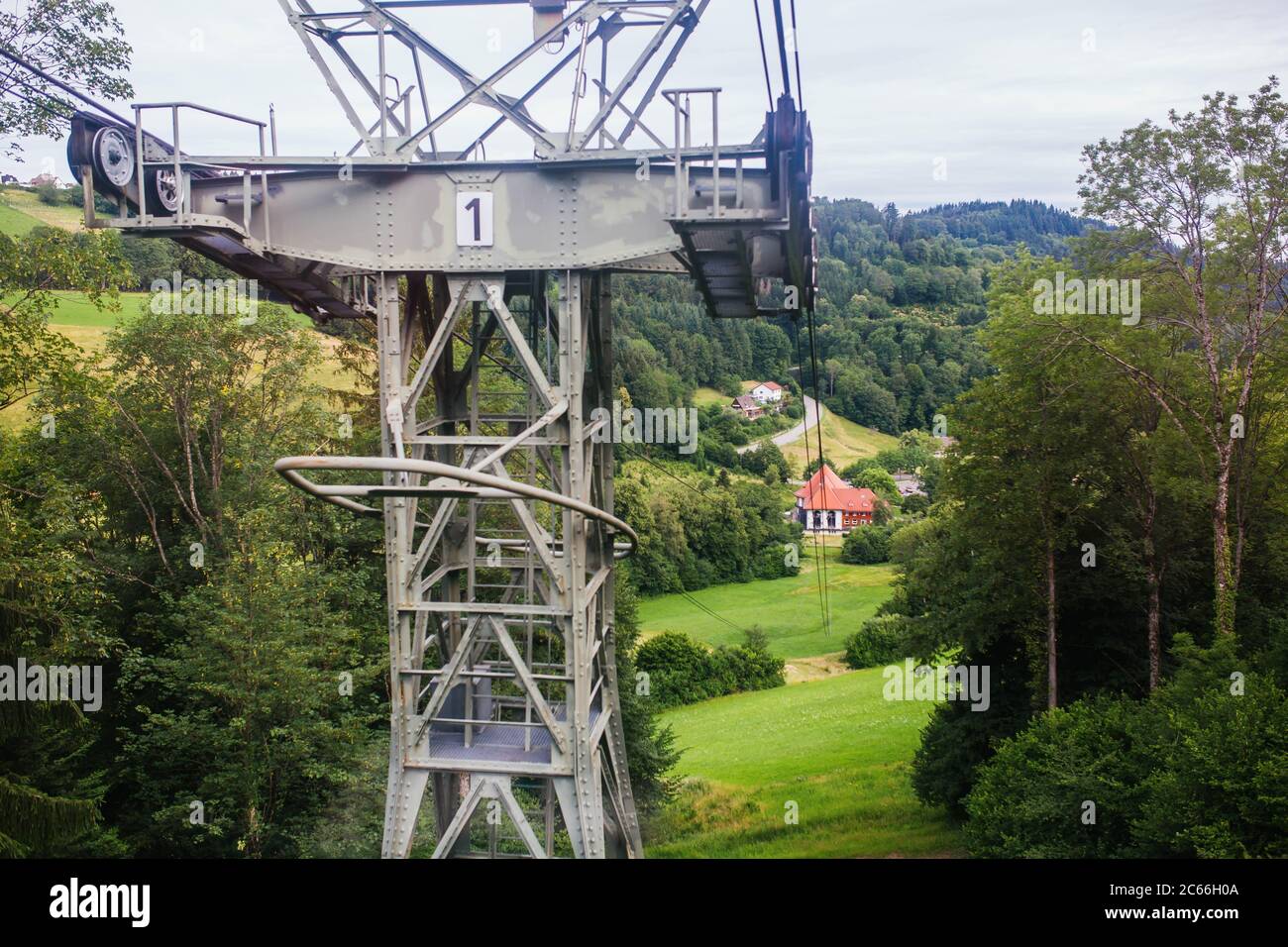 Horben, Germany. 30th June, 2020. One of the supports of the ...