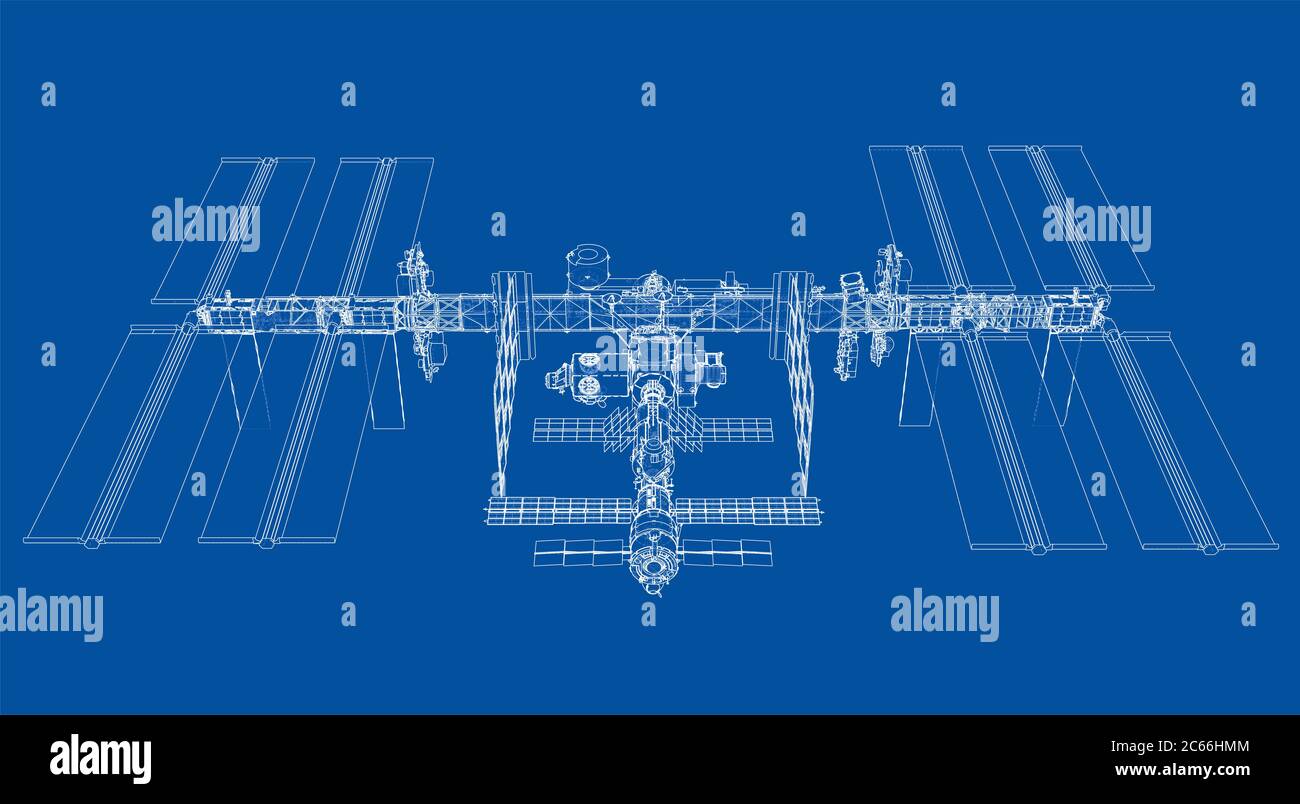 Abstract Spaceship Outline Stock Photo - Alamy