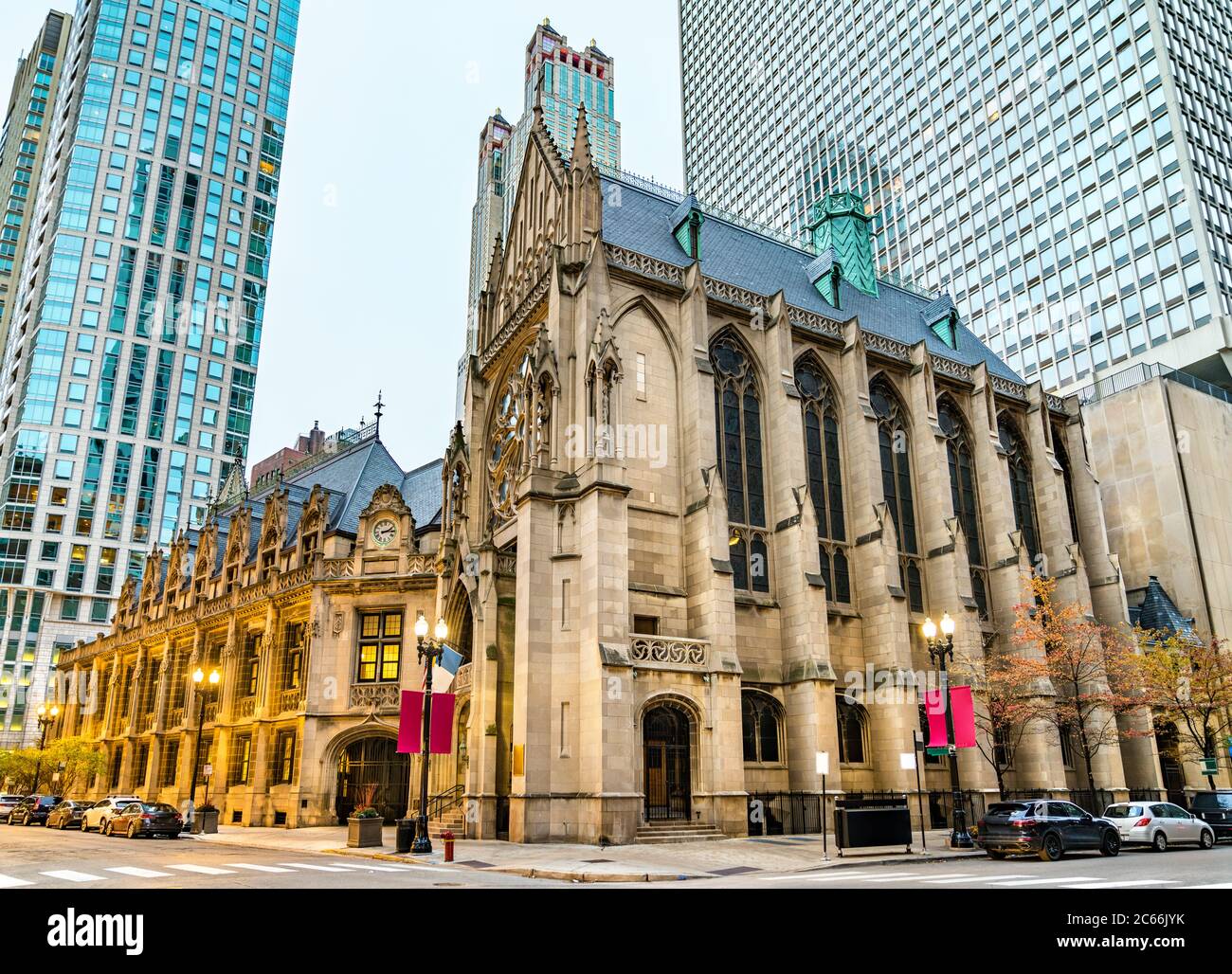 Saint James Chapel in Downtown Chicago, United States Stock Photo - Alamy