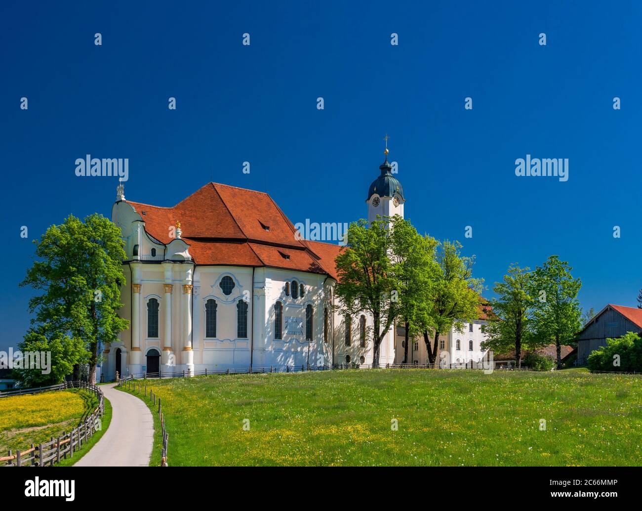 Steingaden Allgaeu Bavaria Germany High Resolution Stock Photography ...