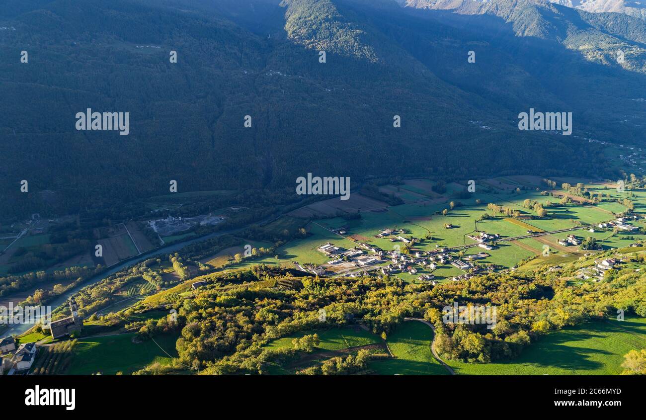 Village teglio hi-res stock photography and images - Alamy