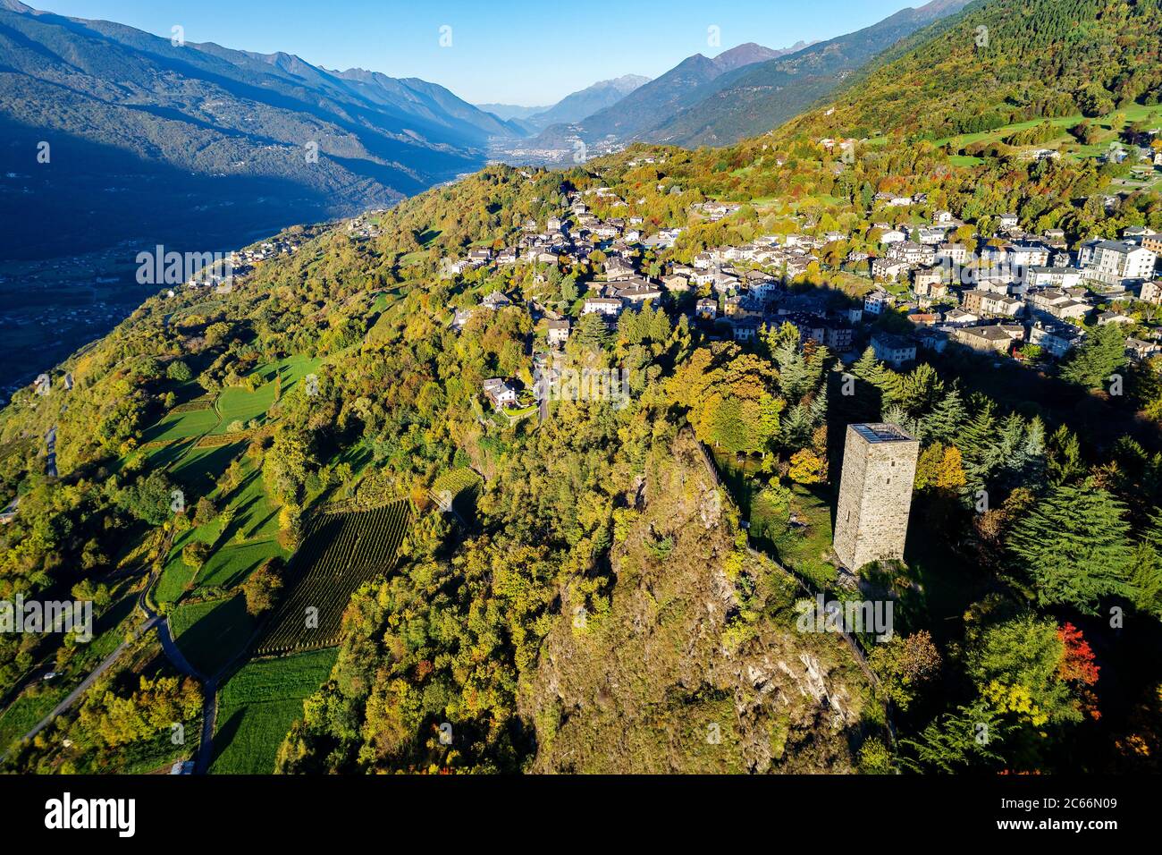 Village teglio hi-res stock photography and images - Alamy