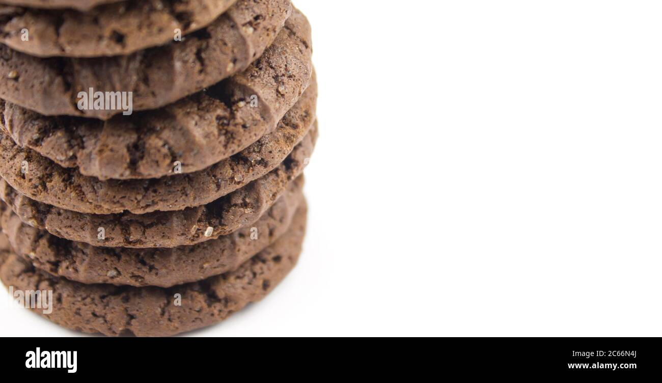 Biscuit. Background texture. Stack of cookies biscuit texture from ...