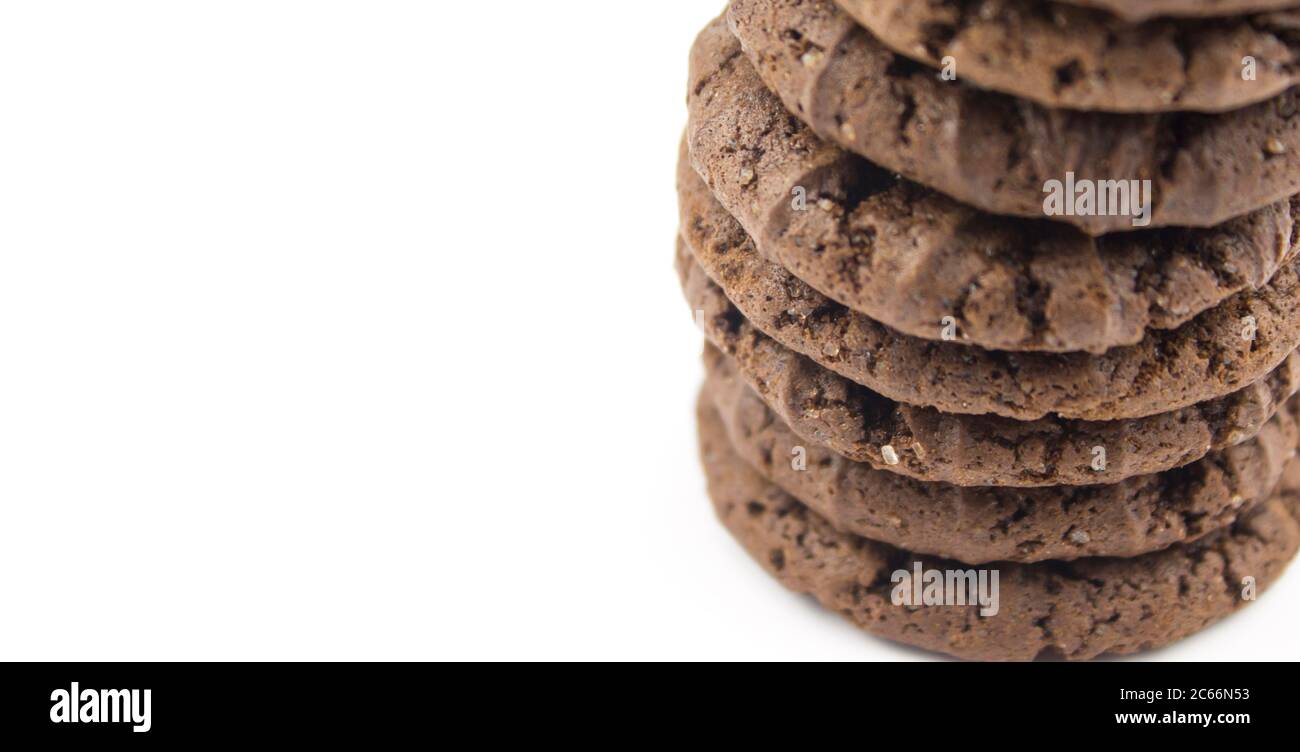 Biscuit. Background texture. Stack of cookies biscuit texture from ...