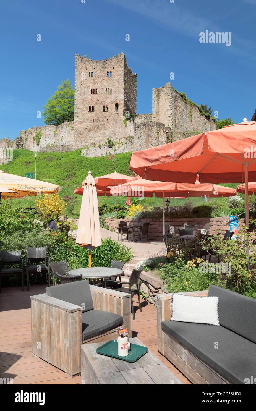 Ruin Schauenburg, Oberkirch, Black Forest, Baden Württemberg, Germany ...