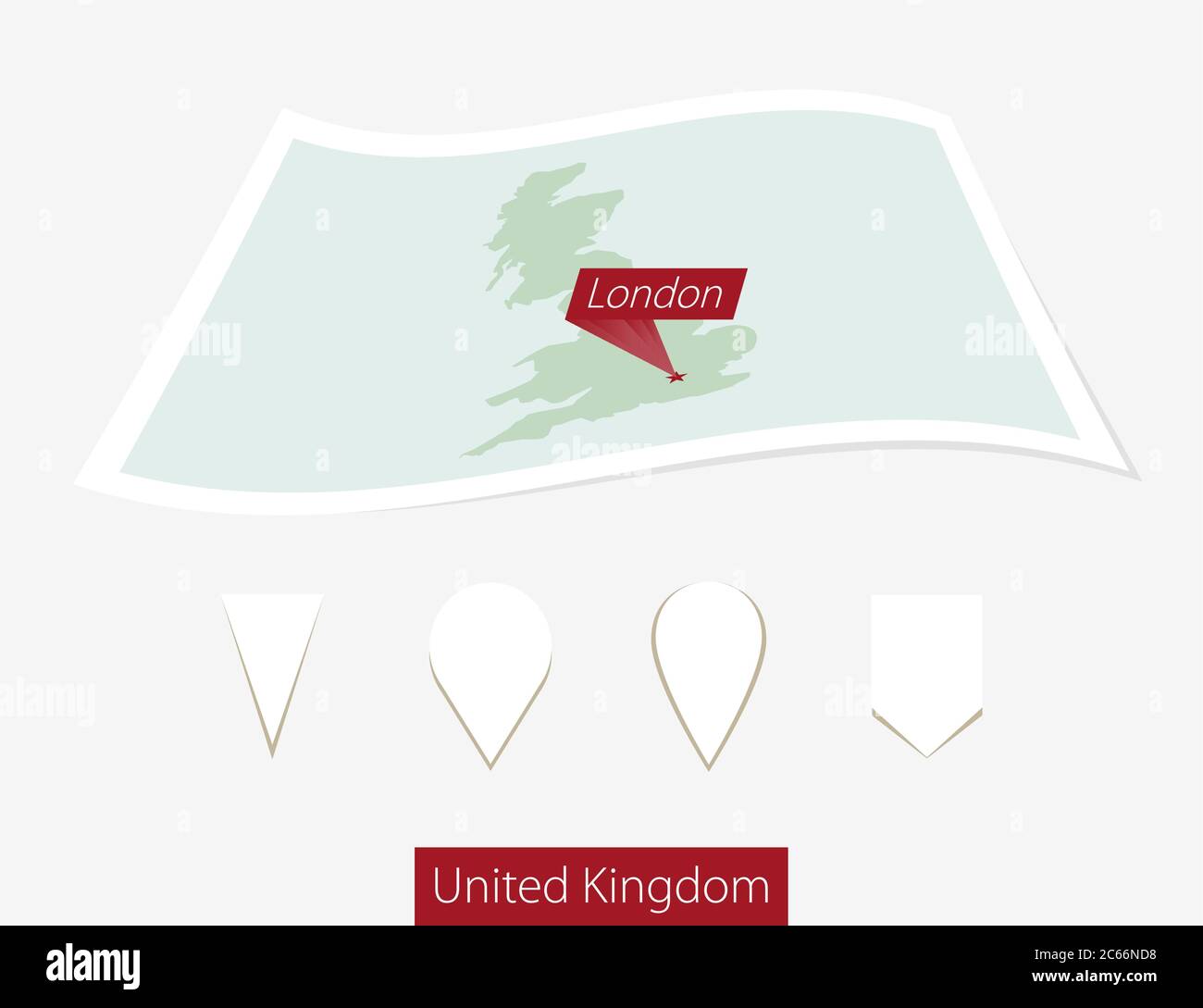 Curved light england Stock Vector Images - Alamy