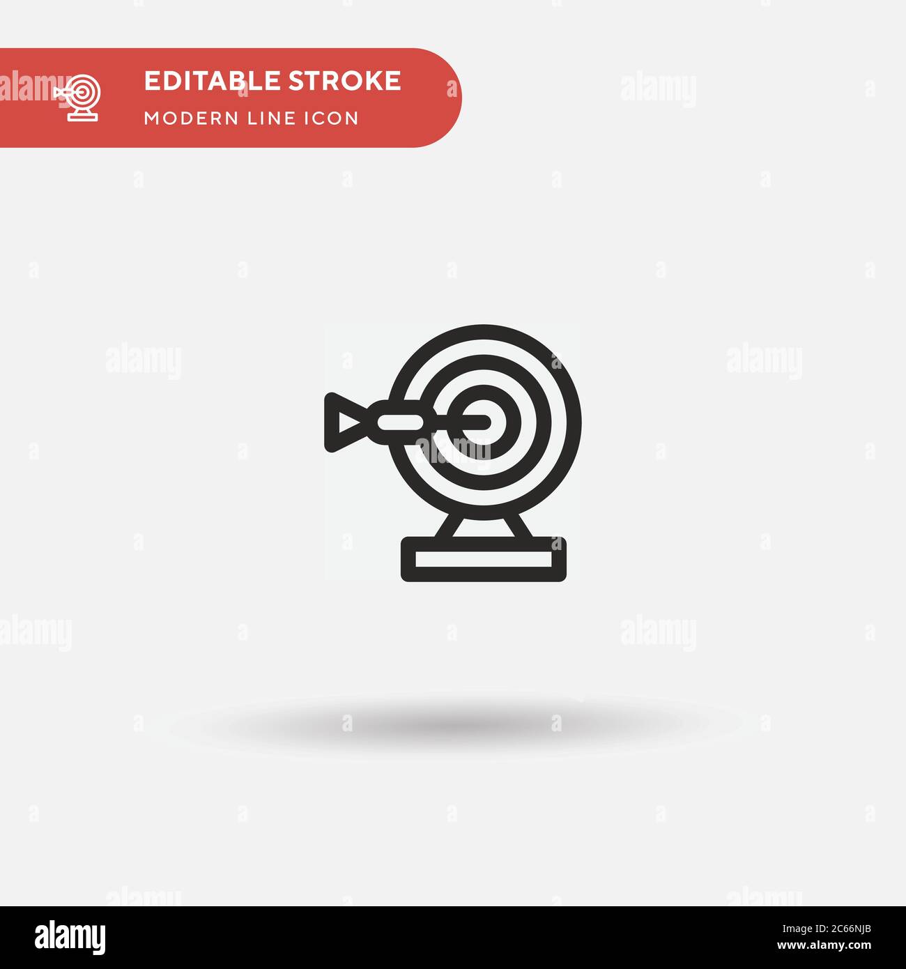 Dart icon simple element Stock Vector Images - Alamy