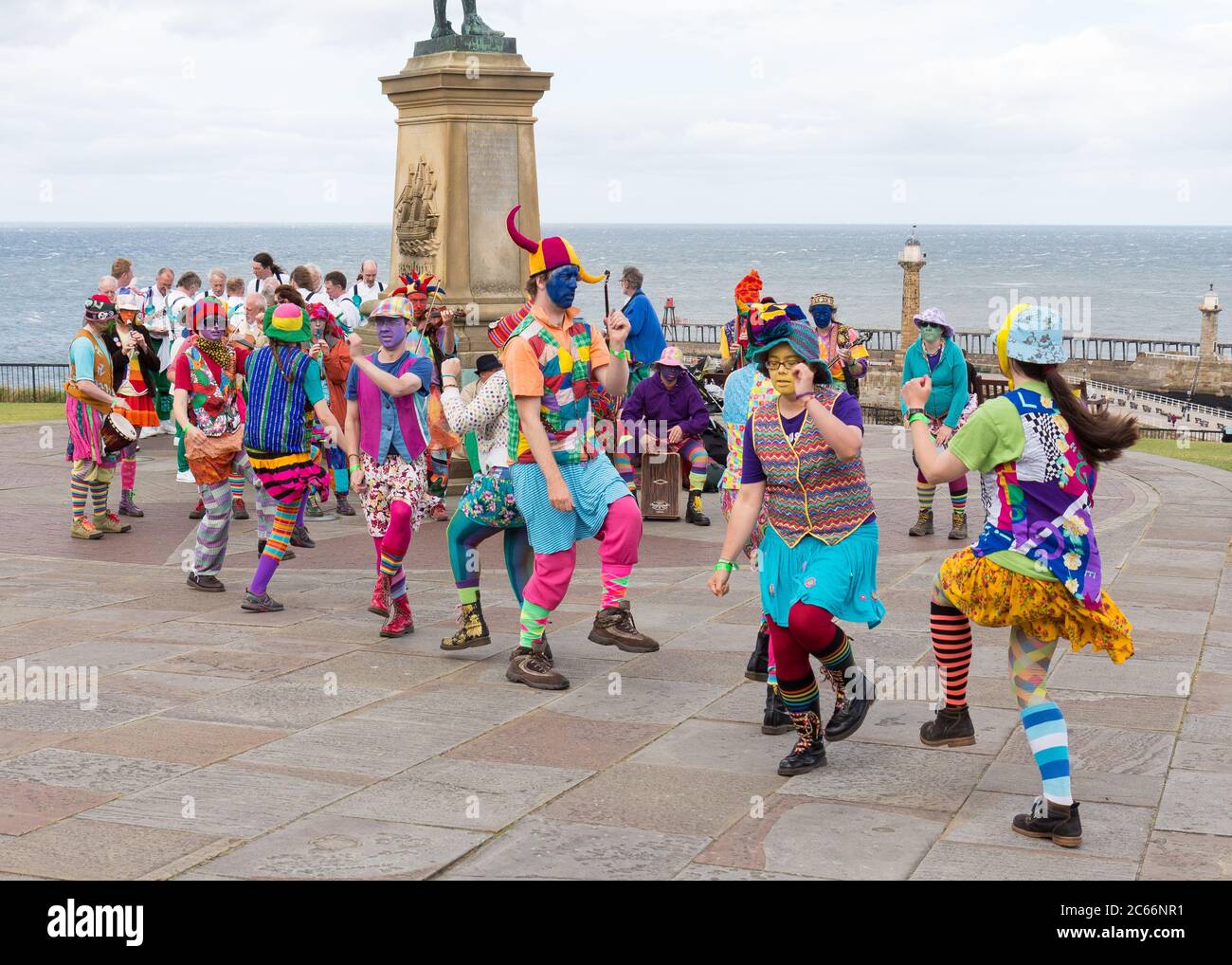 Traditional Dancing at the Whitby folk Week in 2014 Stock Photo - Alamy