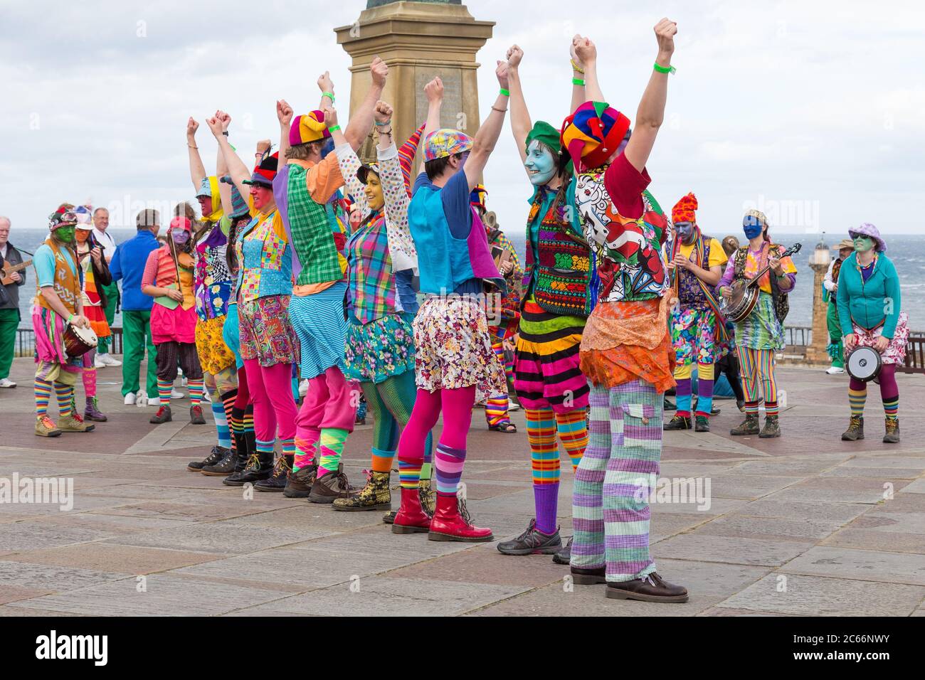 Traditional Dancing at the Whitby folk Week in 2014 Stock Photo - Alamy