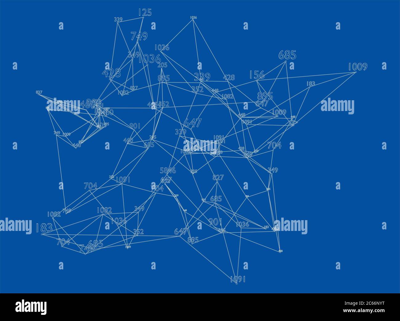 Abstract word cloud Outline Stock Photo - Alamy