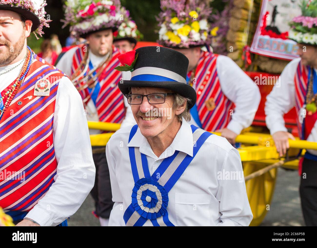 Traditional rushcart hi-res stock photography and images - Alamy