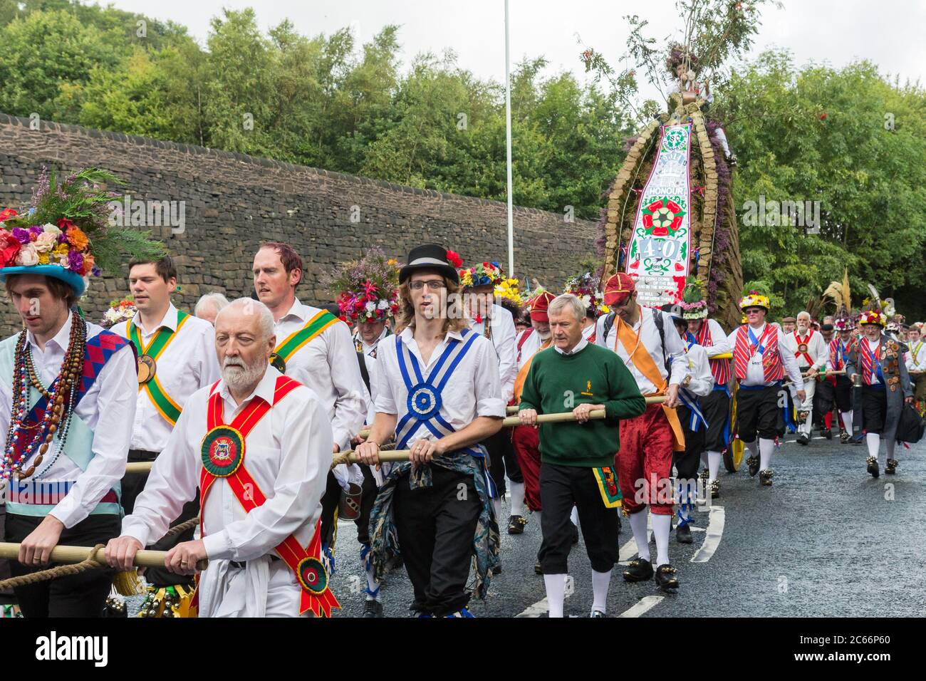 Traditional rushcart hi-res stock photography and images - Alamy