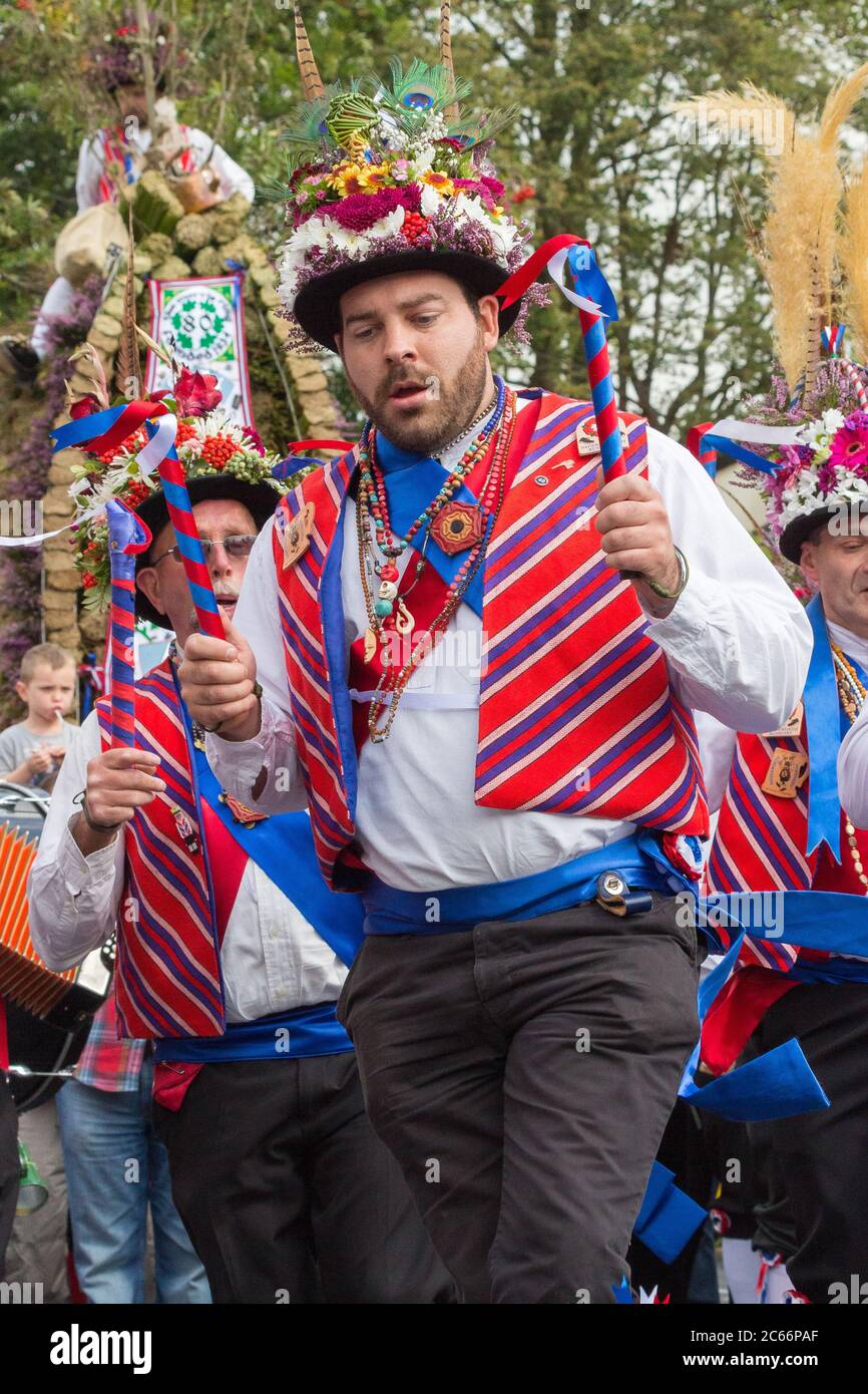 The Saddleworth Rushcart in 2014 Stock Photo - Alamy