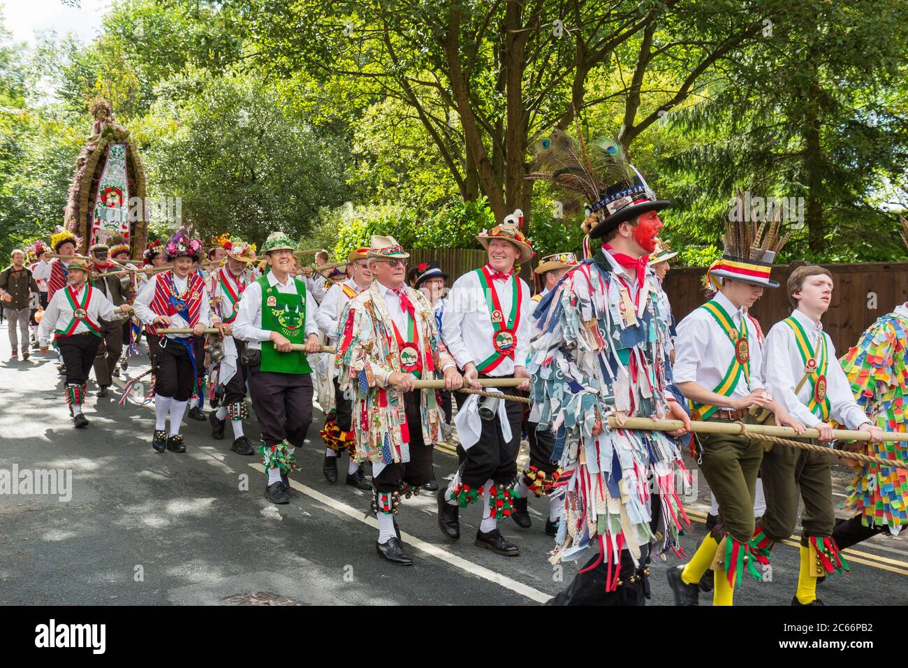 Traditional rushcart hi-res stock photography and images - Alamy