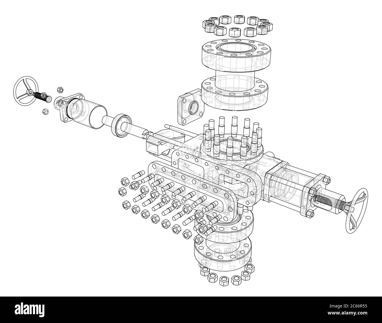 First valve Cut Out Stock Images & Pictures - Alamy