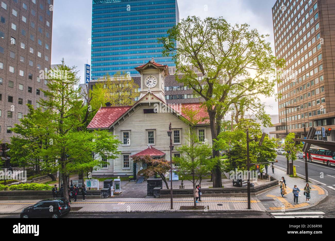 Japan, Sapporo City, The Clock Tower Stock Photo - Alamy