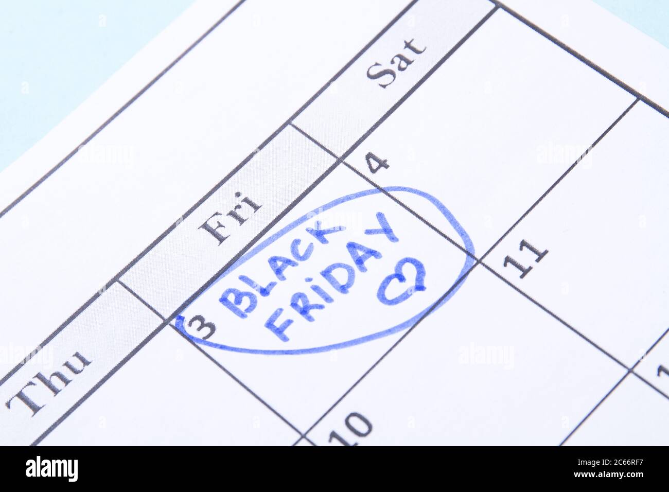 Friday calendar hi-res stock photography and images - Alamy