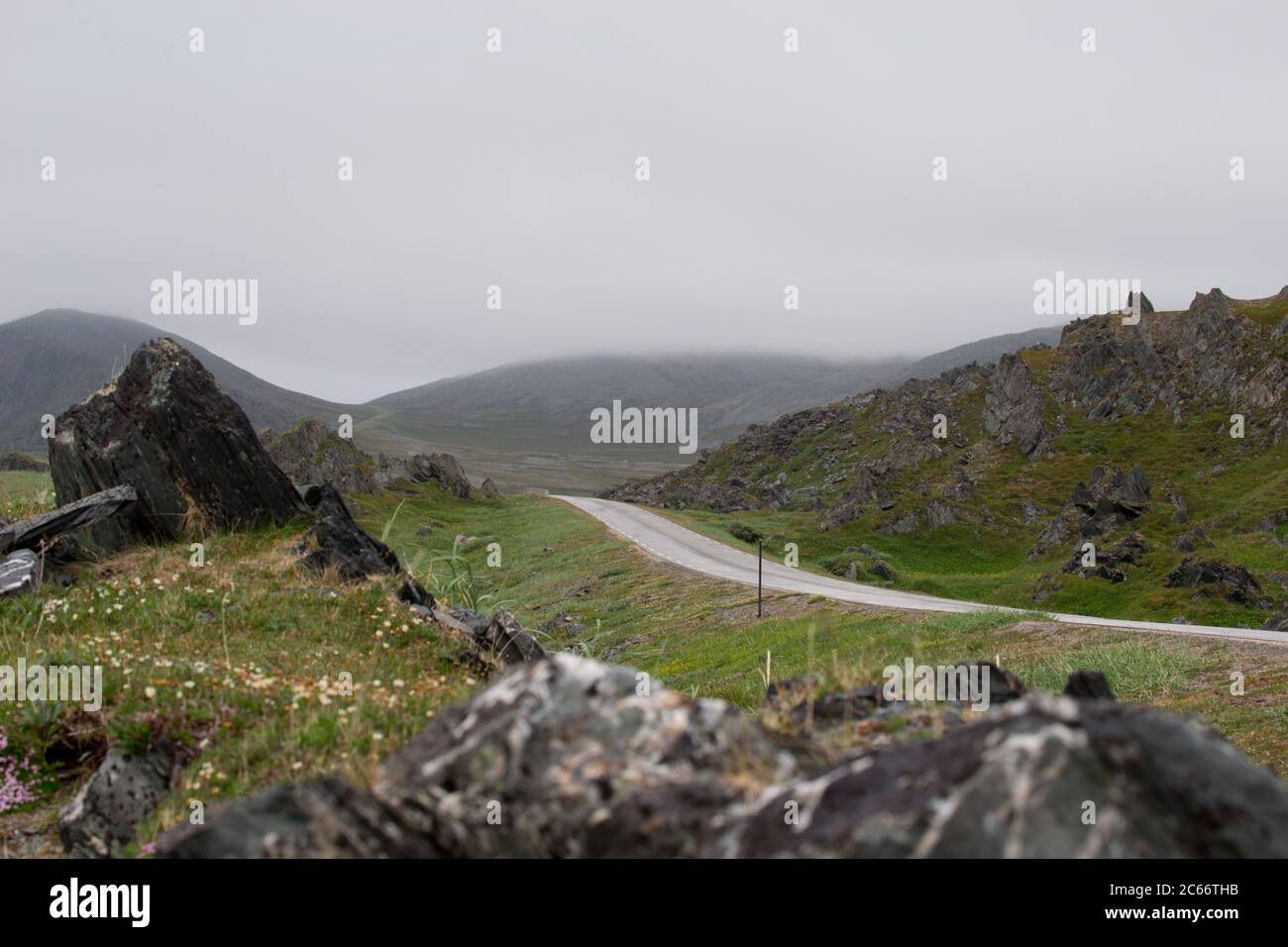 Kongsfjord berlevag road hi-res stock photography and images - Alamy