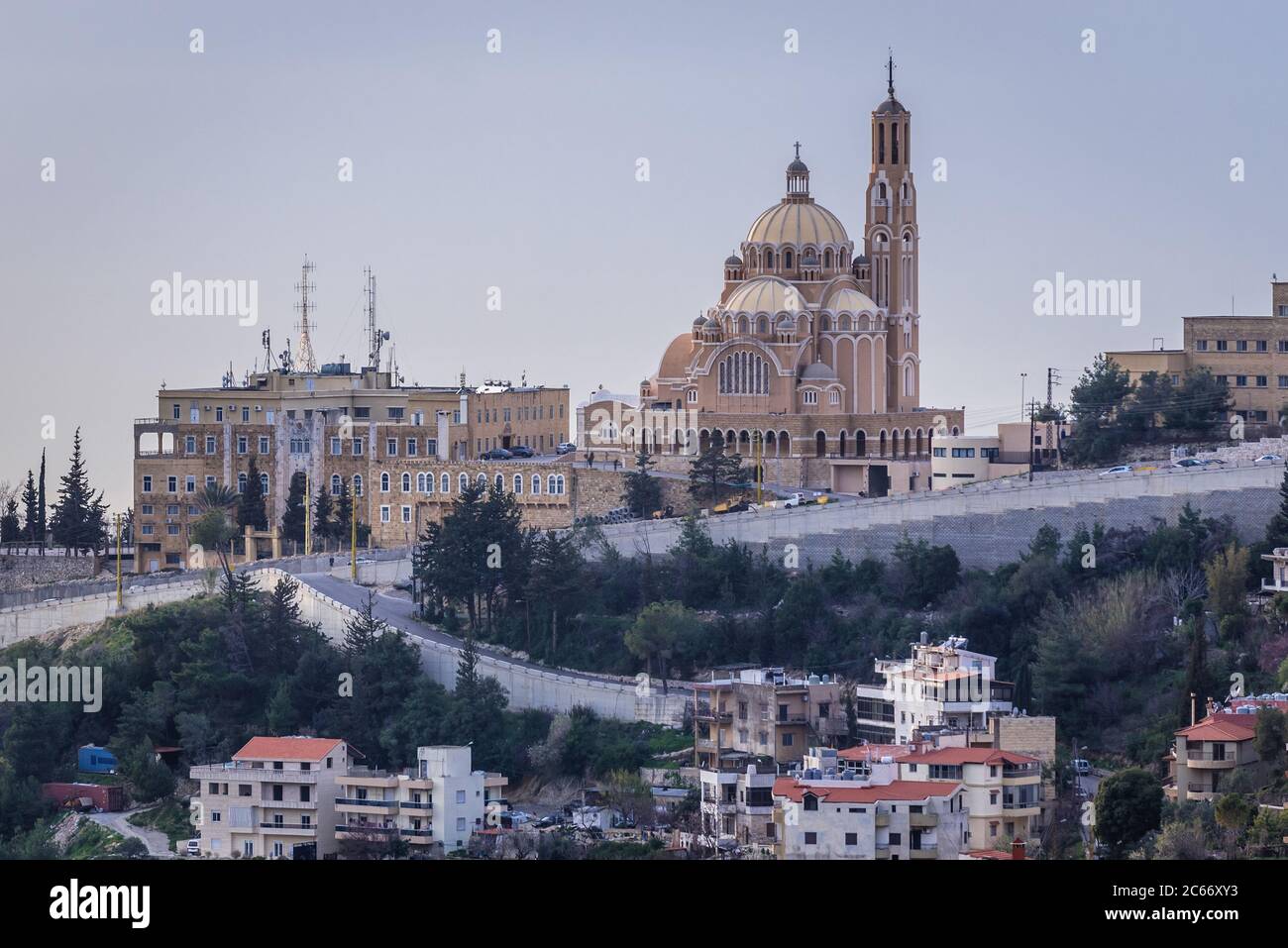 Byzantine style Melkite Greek Catholic basilica of Saint Paul in ...
