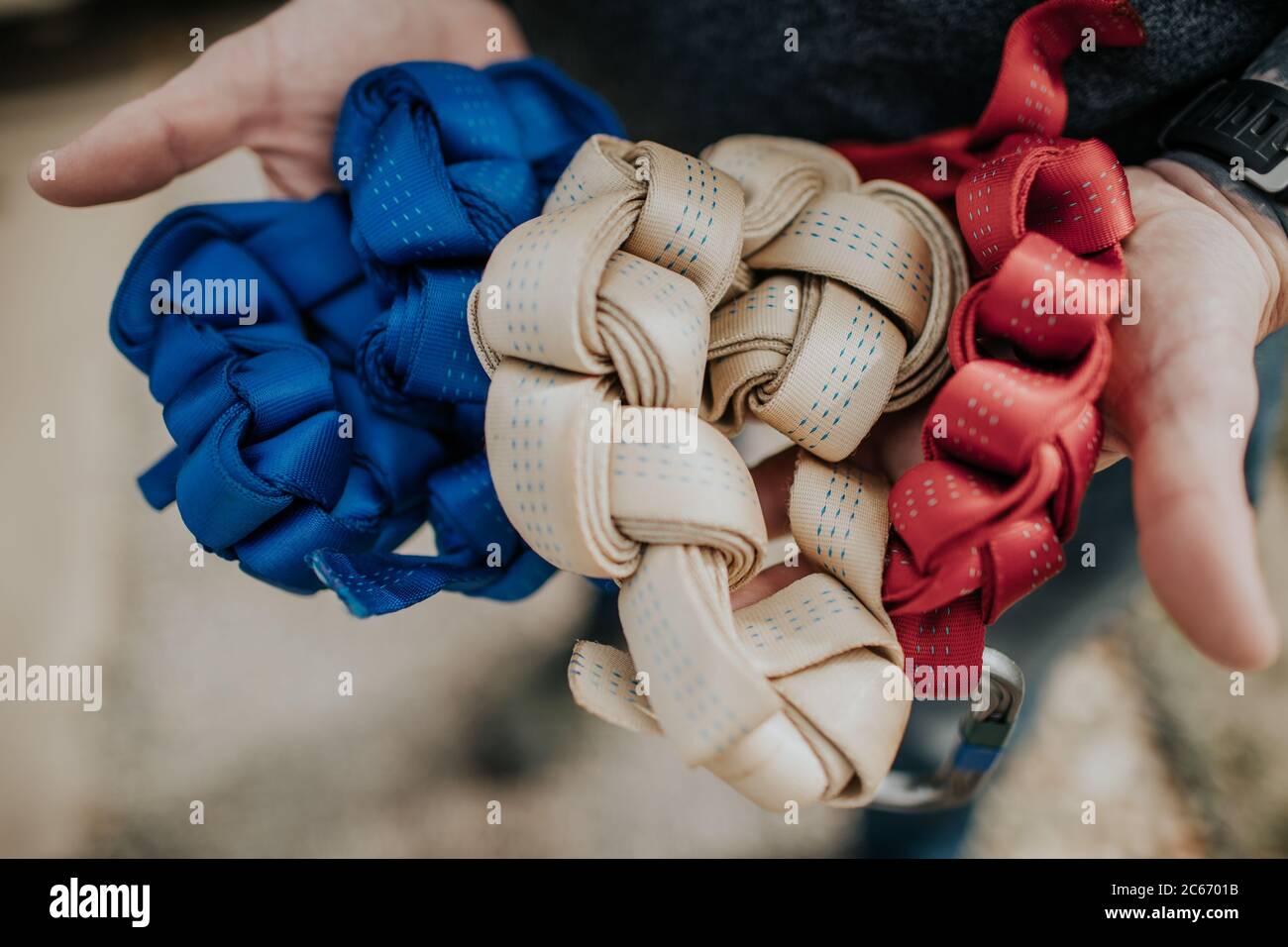 Climbing strap hi-res stock photography and images - Alamy