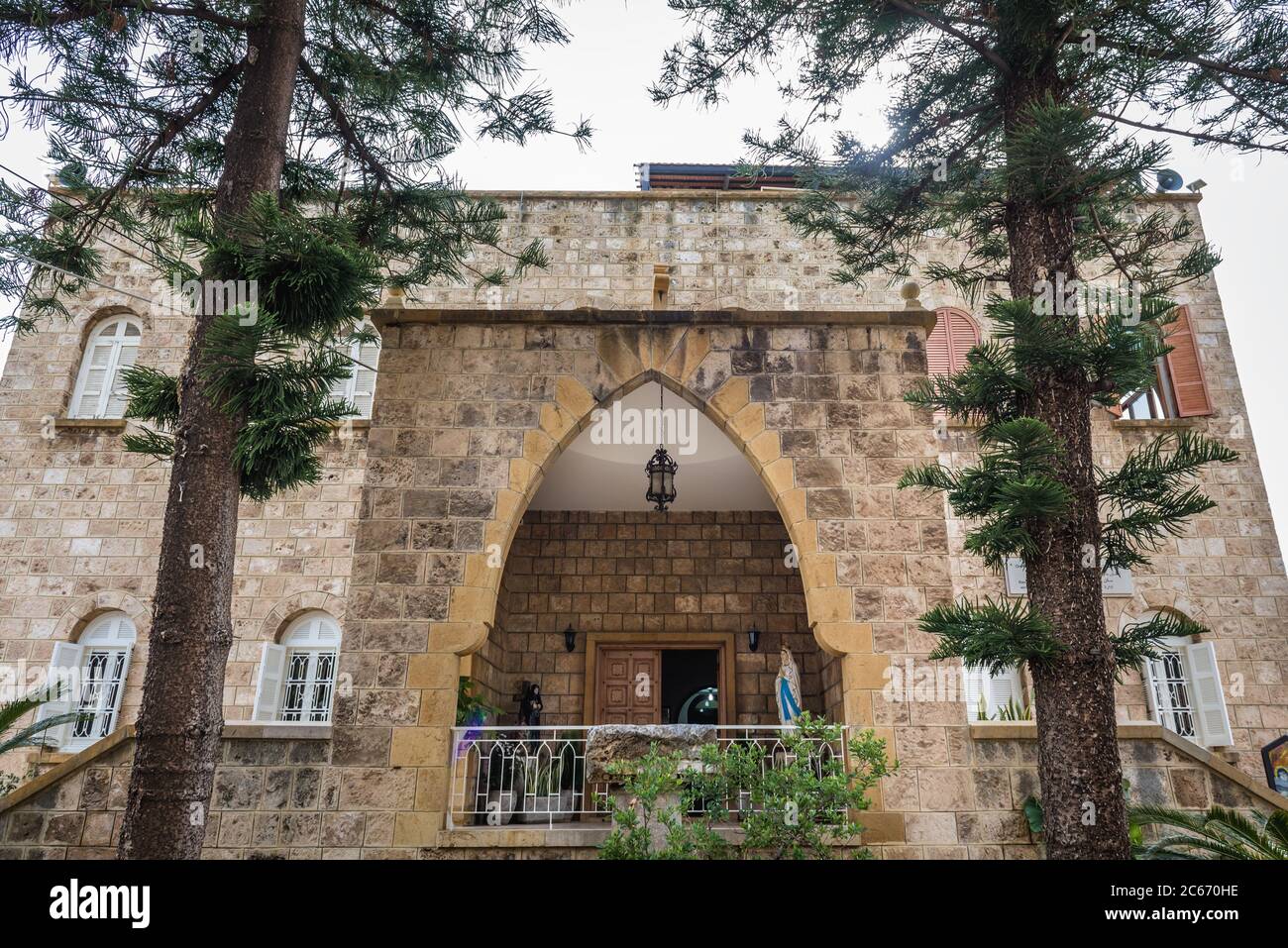 Parish house next to monastery of Saint John Marcus of Lebanese ...