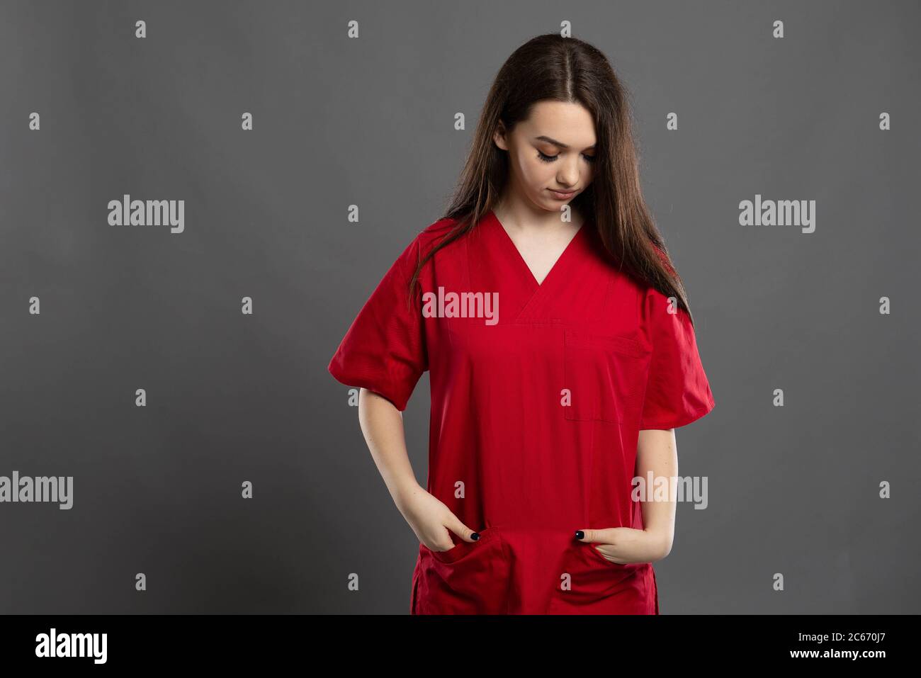 Black female doctor money hi-res stock photography and images - Alamy