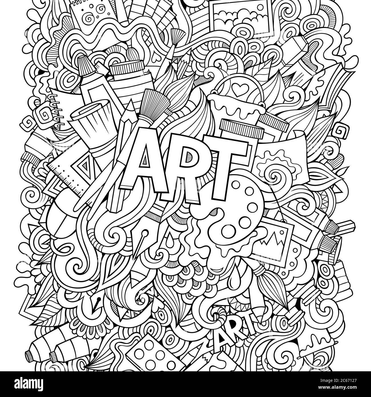 Cute Hand Drawn Doodles Vector Cartoon Set Of Cute Doodle, 46% OFF