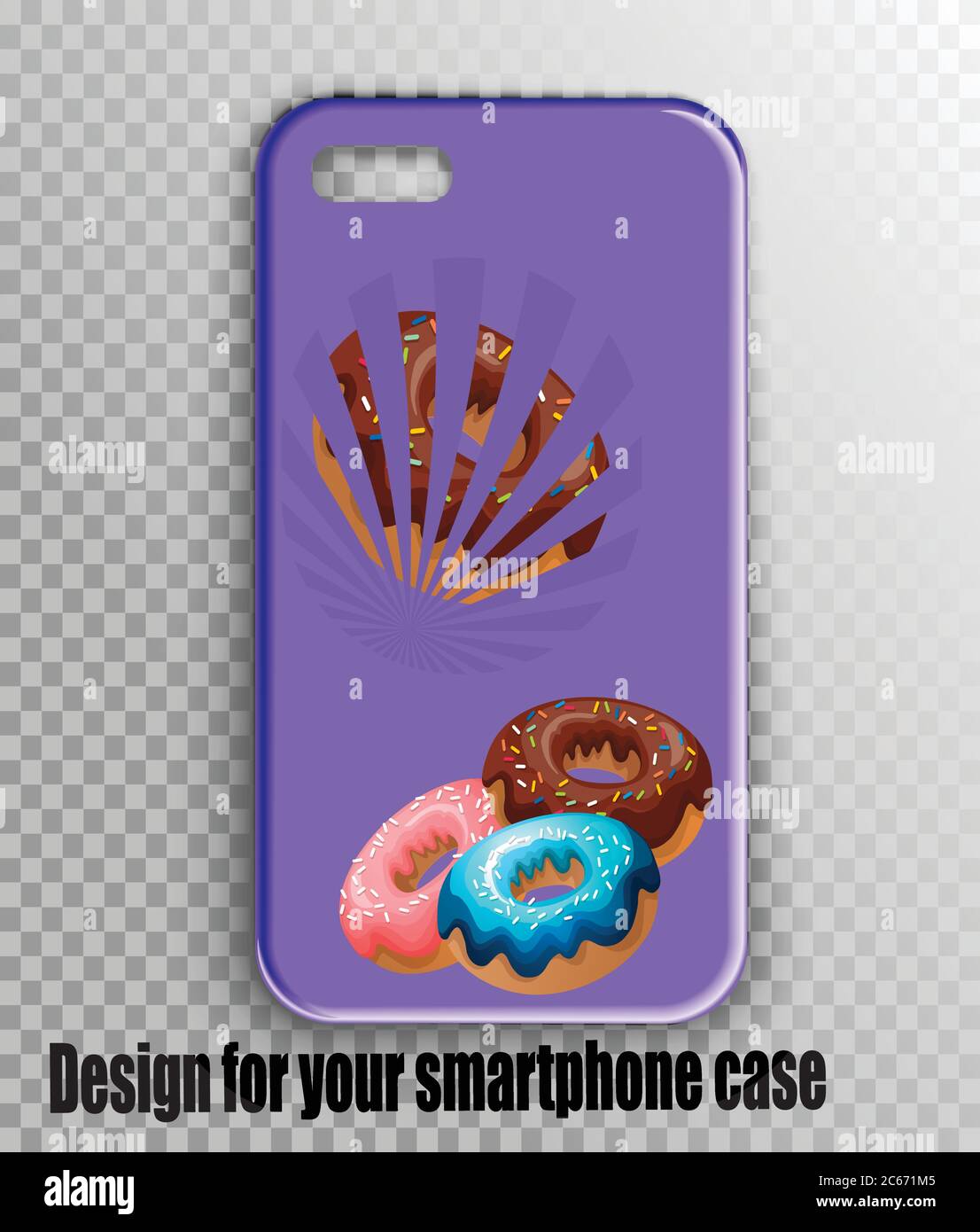 Donuts display Stock Vector Images - Alamy