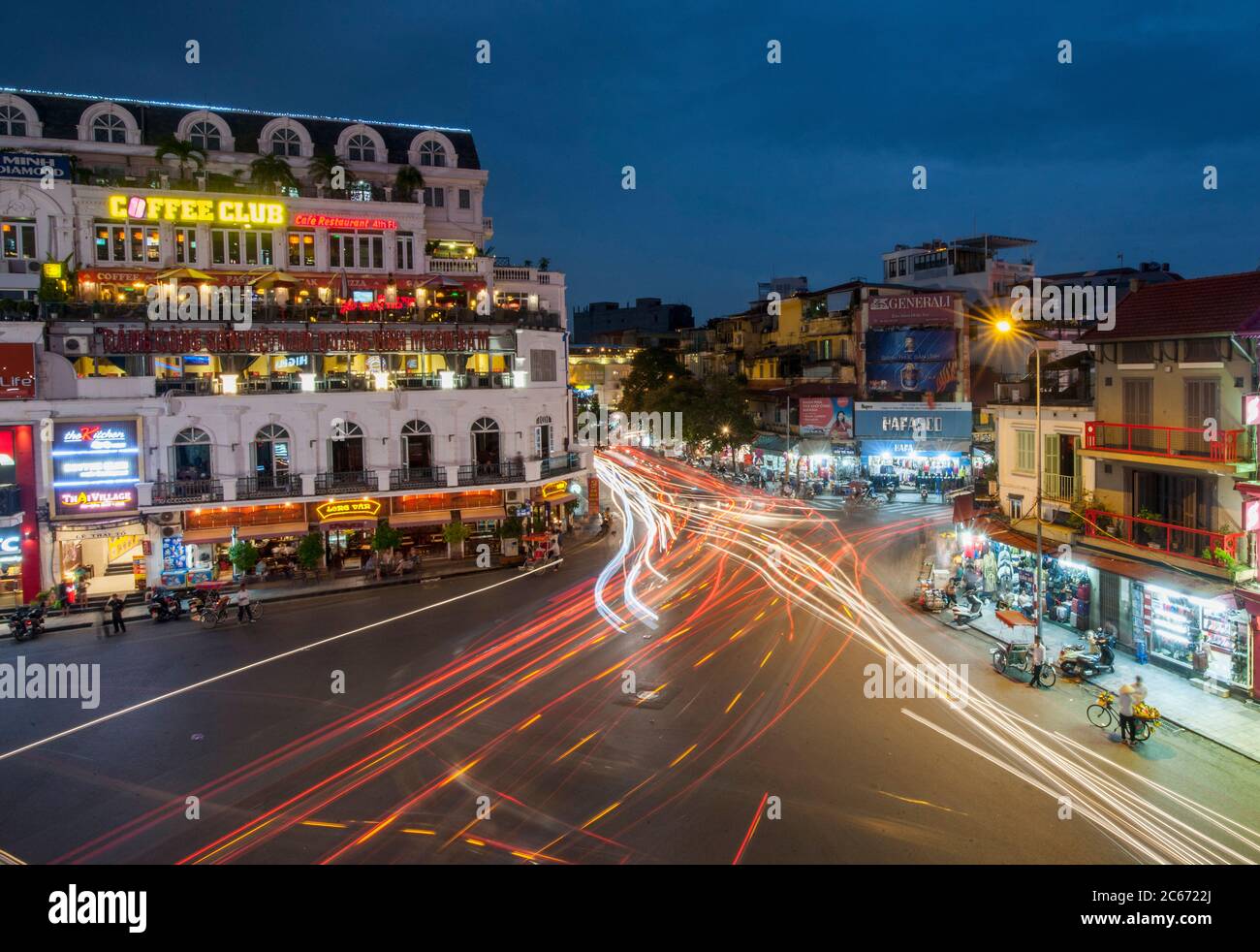 Hanoi high street hi-res stock photography and images - Alamy