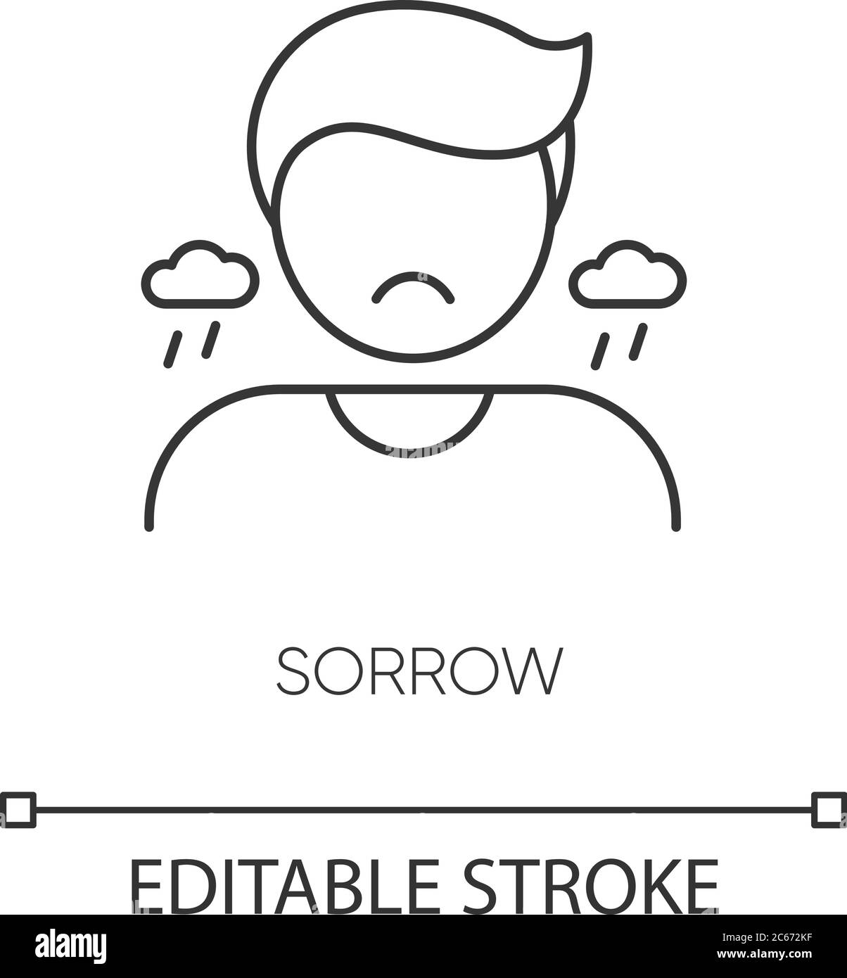 Tragic illustration Black and White Stock Photos & Images - Alamy