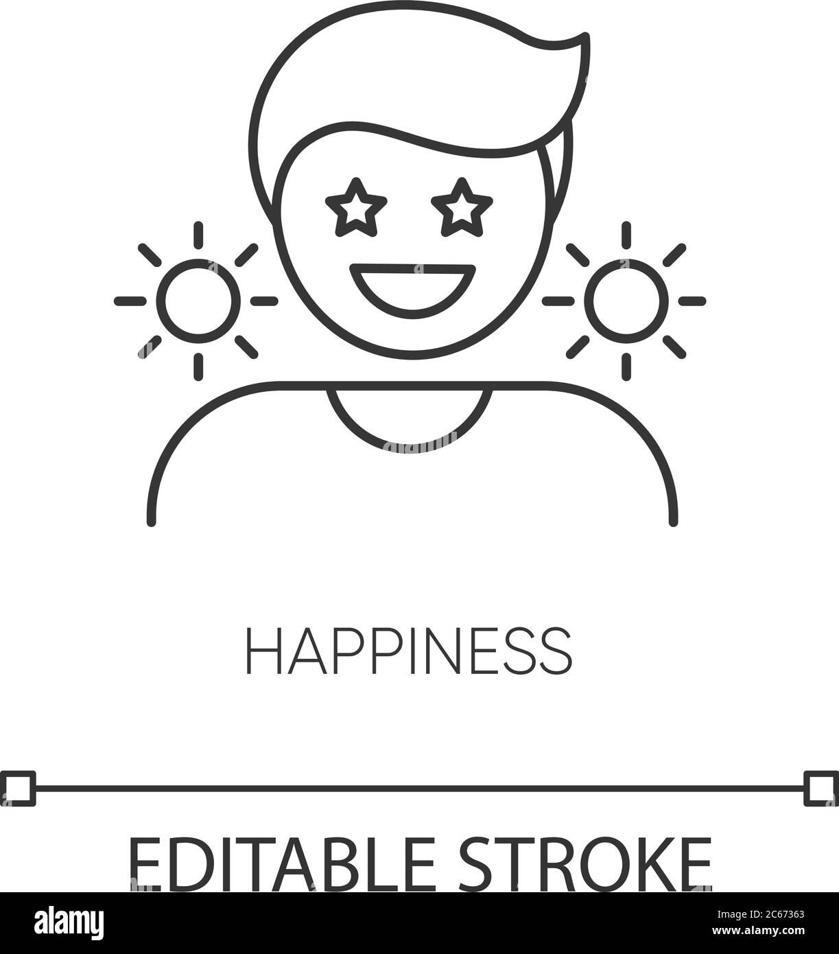 Bliss icon vector vectors hi-res stock photography and images - Alamy