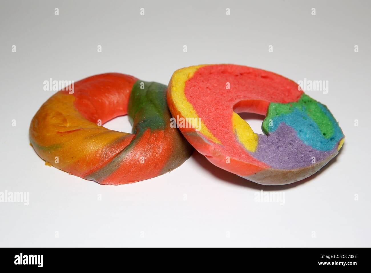 Rainbow bagels hi-res stock photography and images - Alamy
