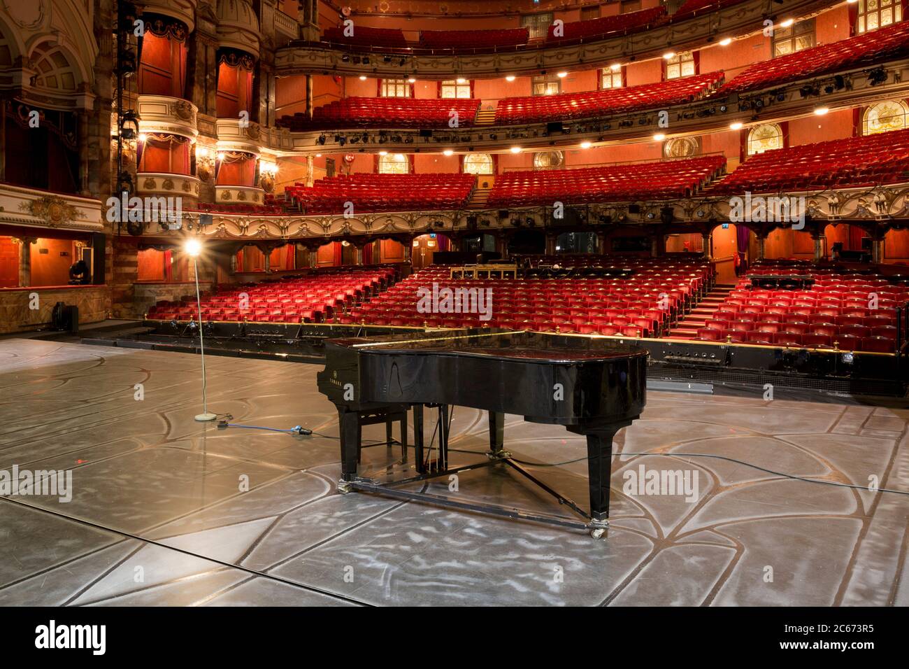 The national theatre london inside hi-res stock photography and images ...