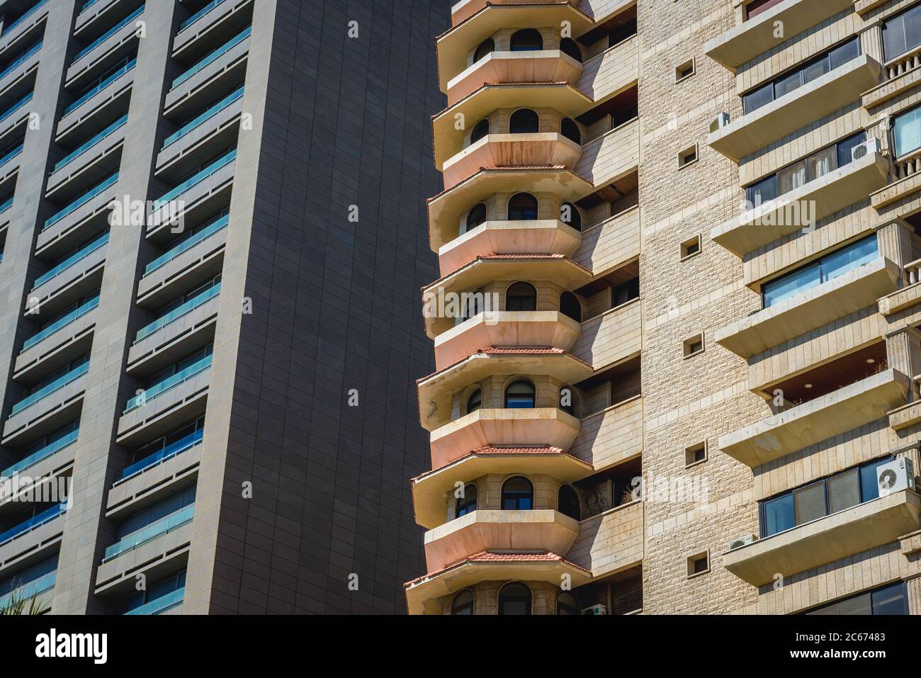 Residential buildings in Beirut, Lebanon Stock Photo - Alamy