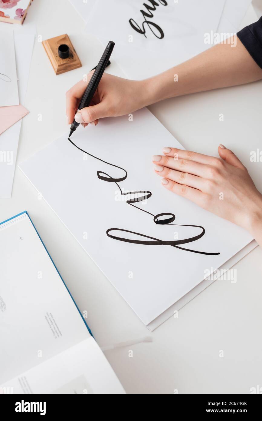 Cute Writing On Hands
