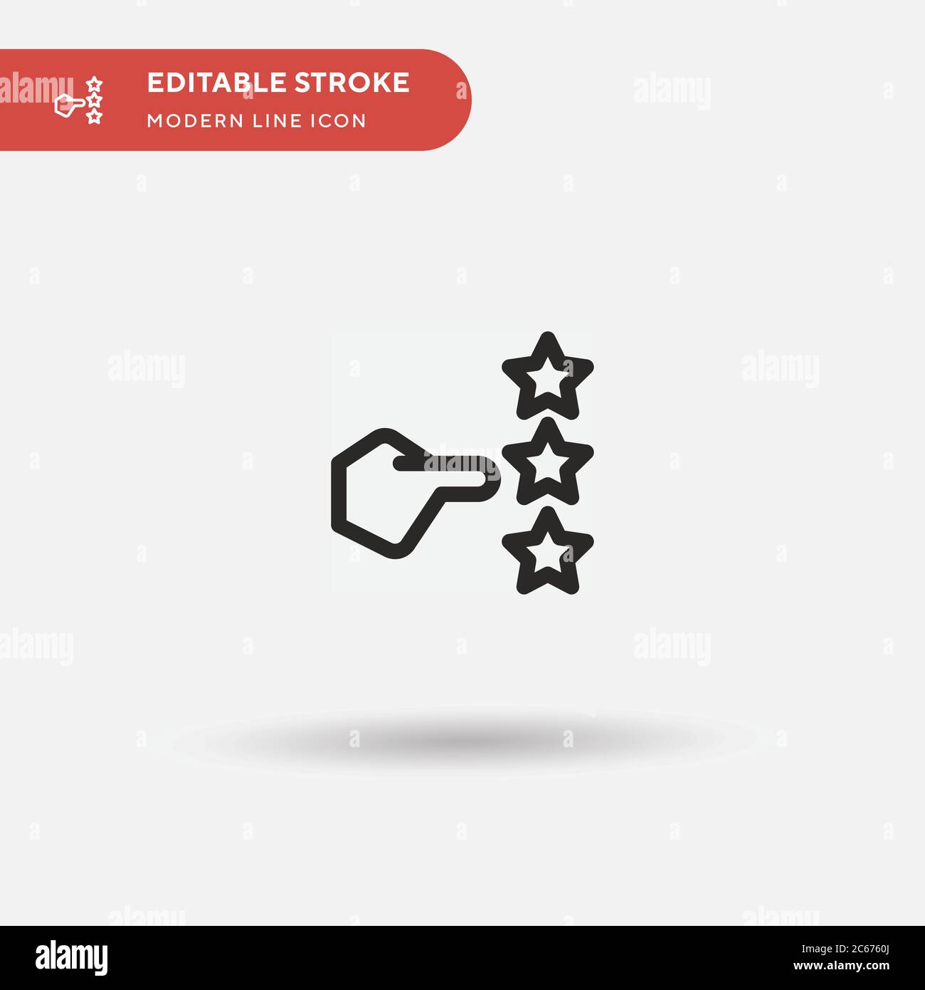 Review Simple vector icon. Illustration symbol design template for web ...