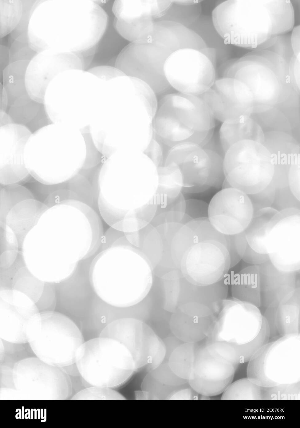 White Christmas Light Bokeh