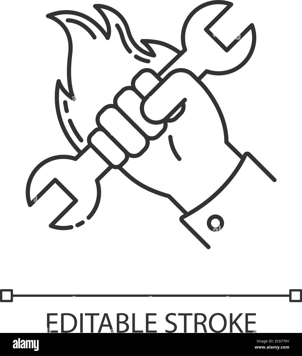 Work process working job labor Stock Vector Images - Alamy