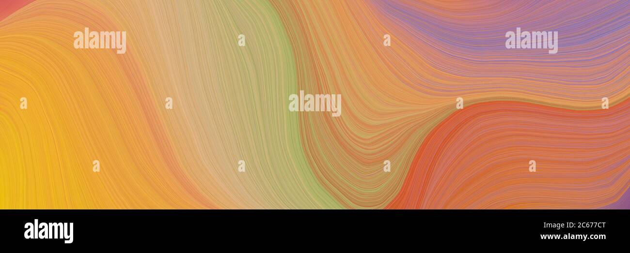 colorful and elegant vibrant creative waves graphic with modern soft ...