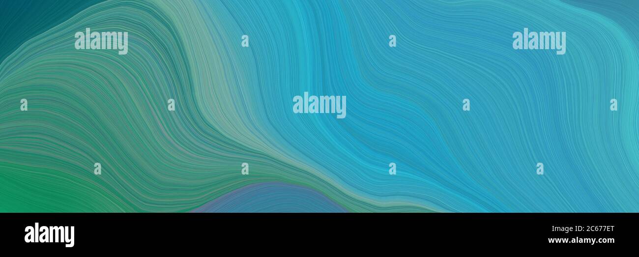 colorful and elegant vibrant creative waves graphic with contemporary ...