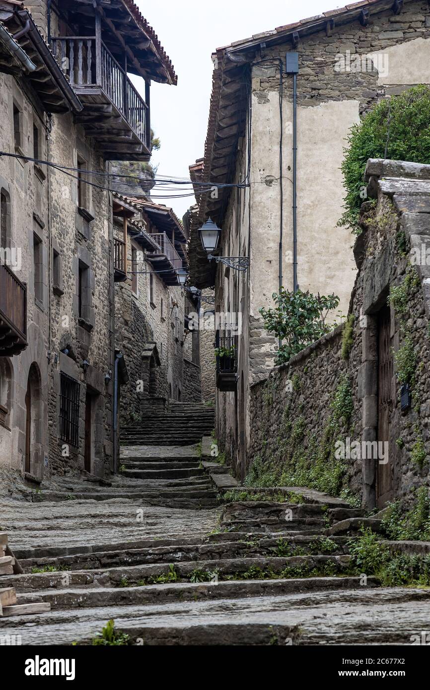 Rupit village barcelona spain hi-res stock photography and images - Alamy
