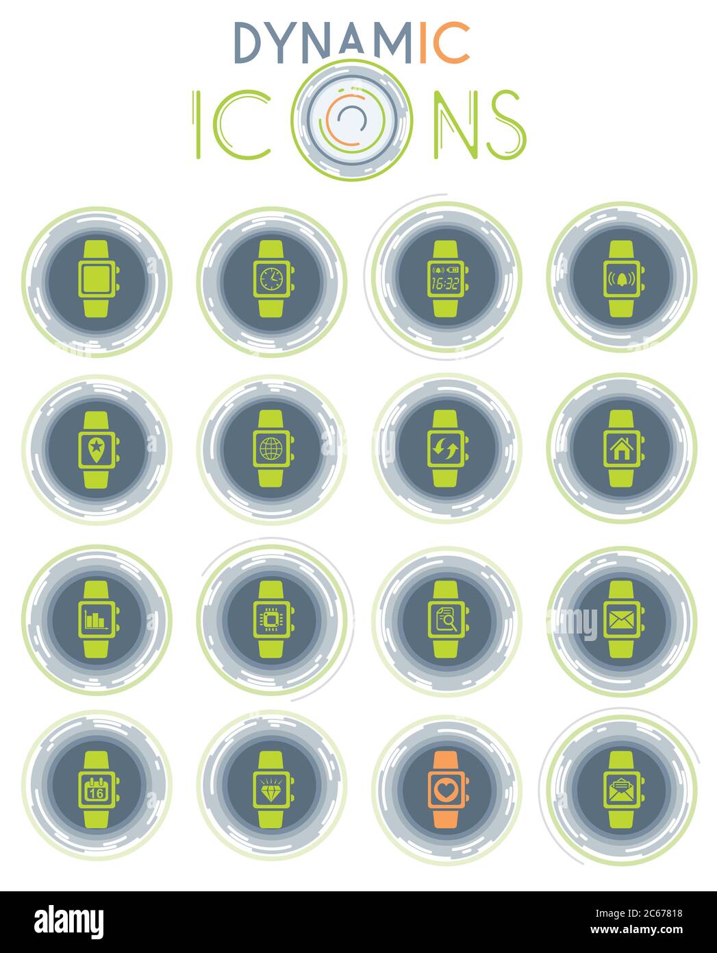 Star watch app Stock Vector Images - Alamy