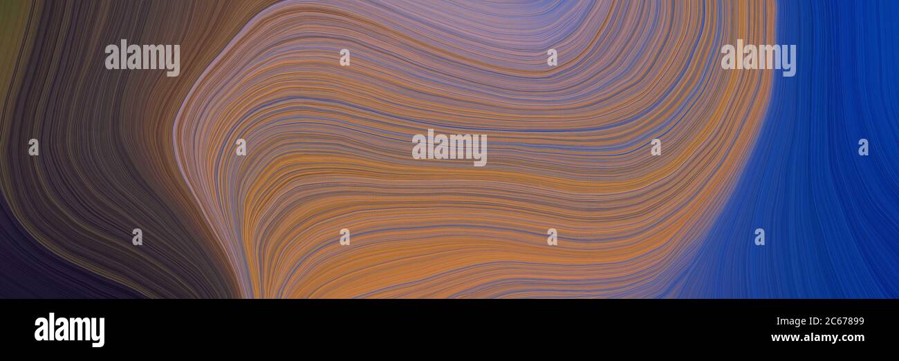 colorful and elegant vibrant creative waves graphic with contemporary ...