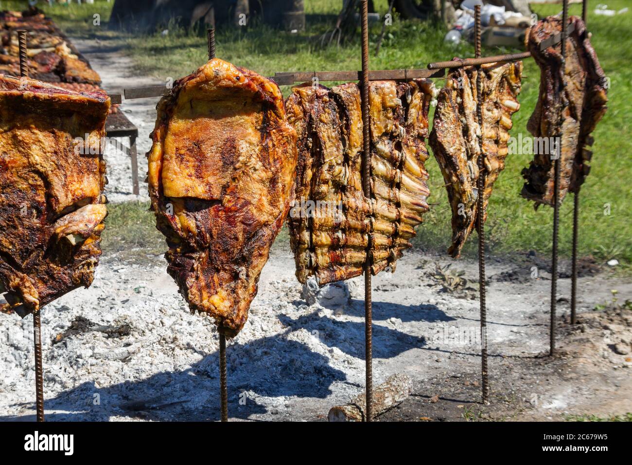 Roasting cow hi-res stock photography and images - Alamy
