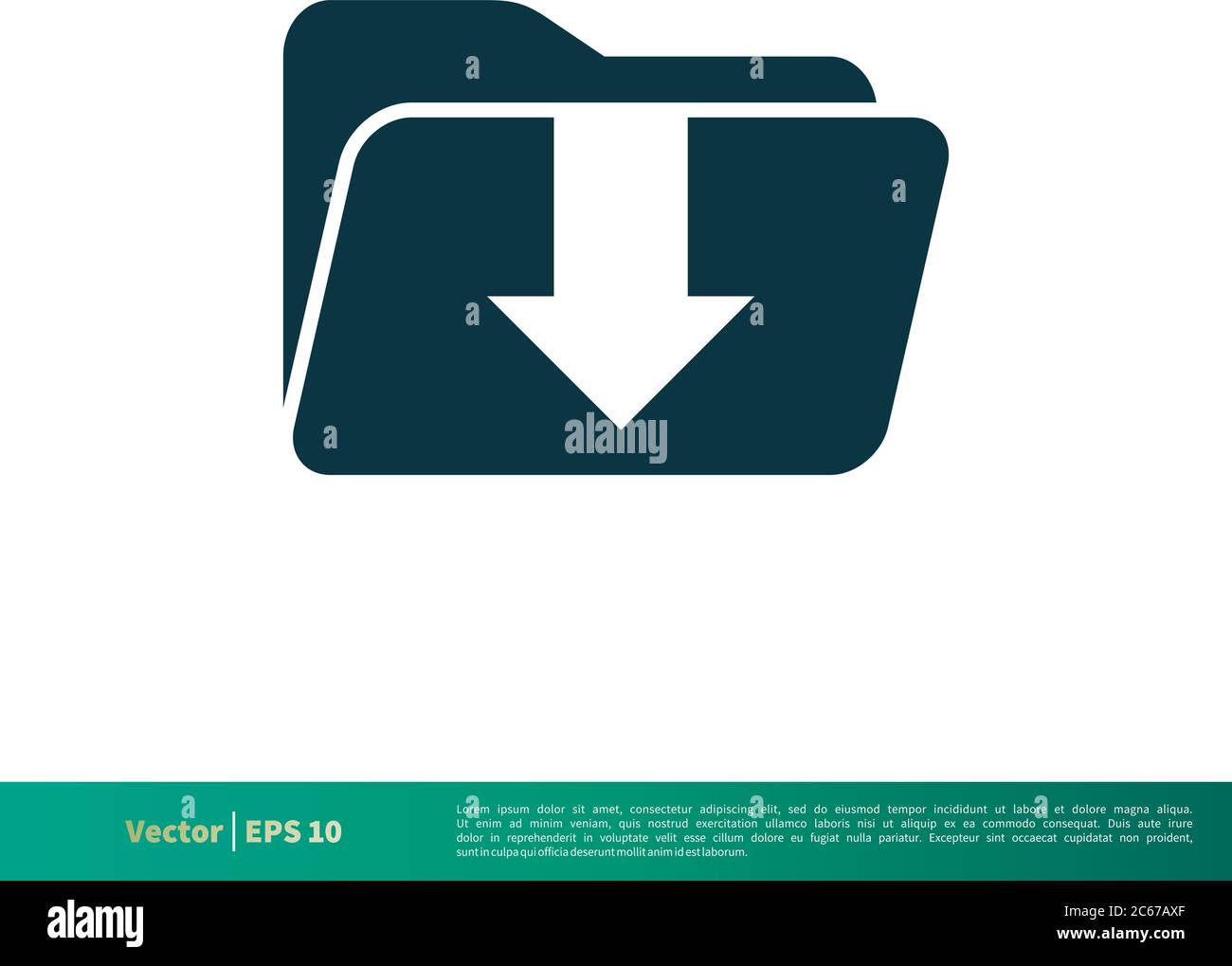 Download Folder Icon Vector Logo Template Illustration Design. Editable ...