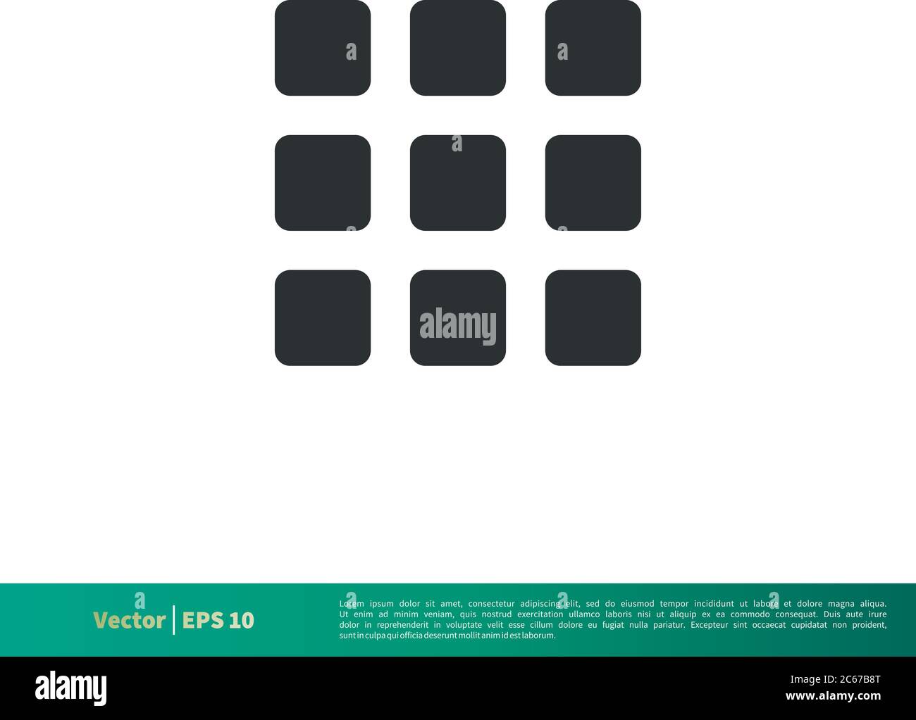 Menu Interface - UI Icon Vector Logo Template Illustration Design ...