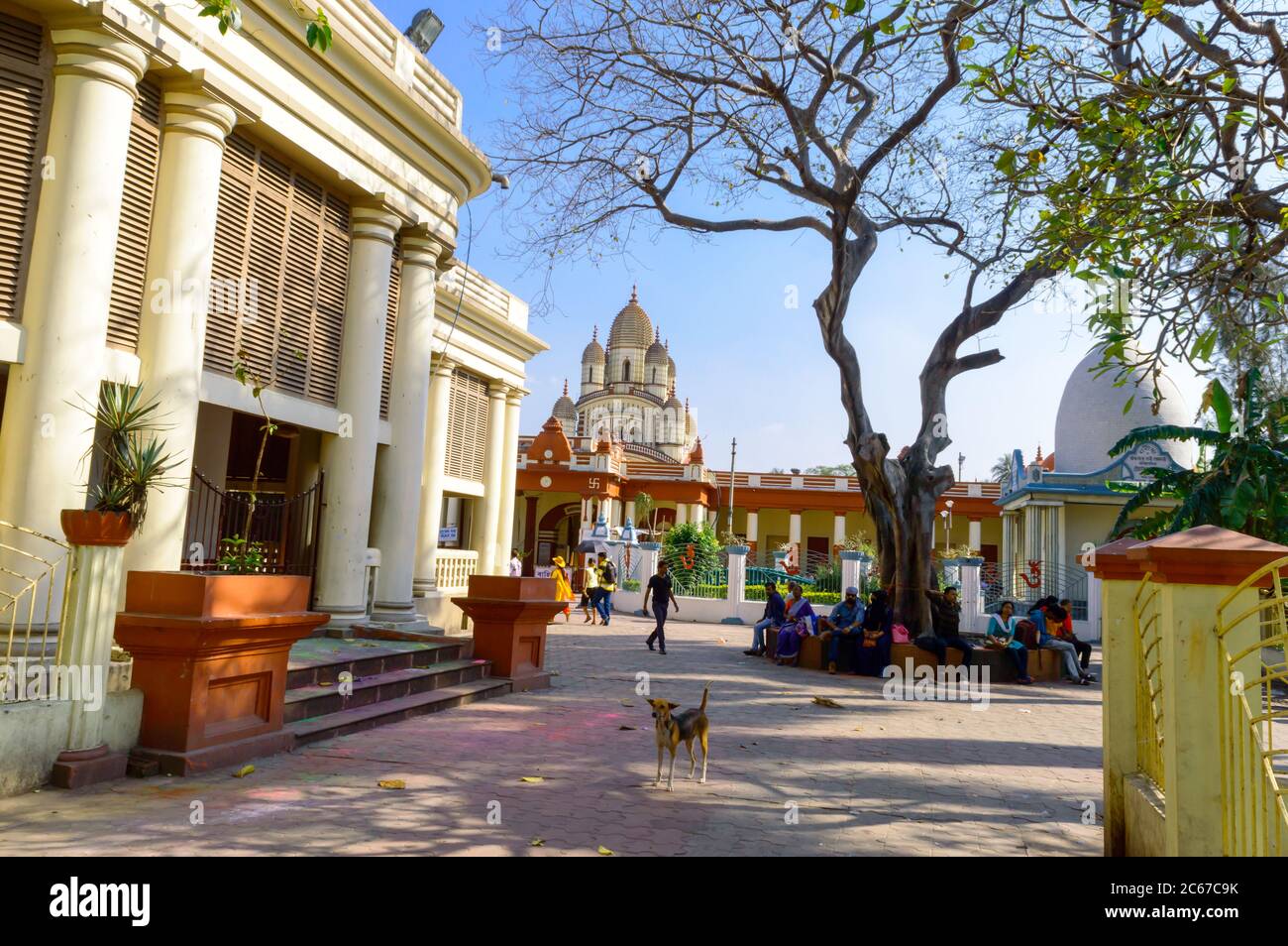 Kalighat kali temple hi-res stock photography and images - Alamy