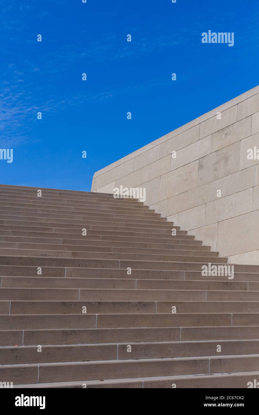 Exterior view stairs modern architecture hi-res stock photography and ...